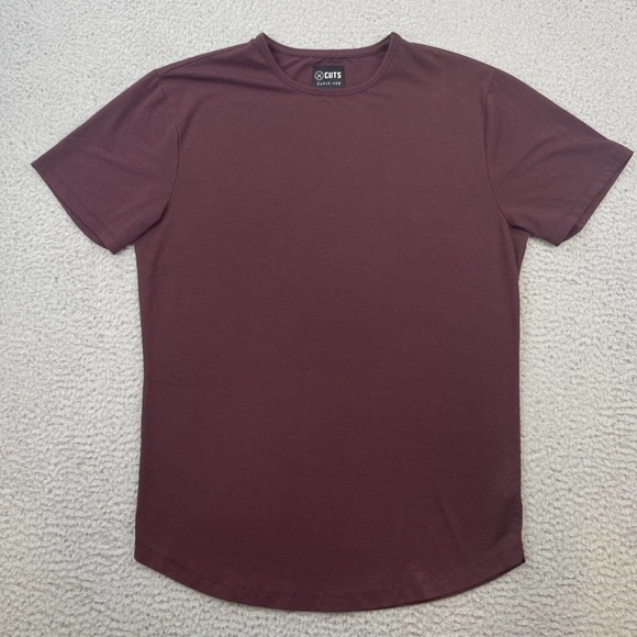 Cuts Clothing | Shirts | Cuts Clothing Shirt Mens Large Maroon Curve ...